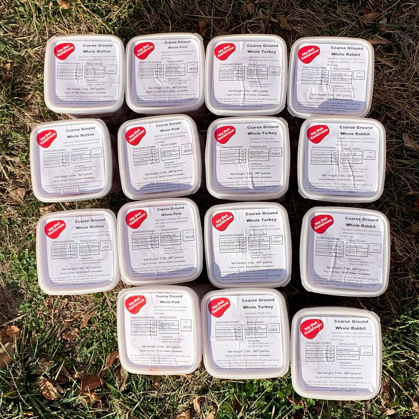 Novel 4 Protein Bundle + Free Shipping – My Pet Carnivore