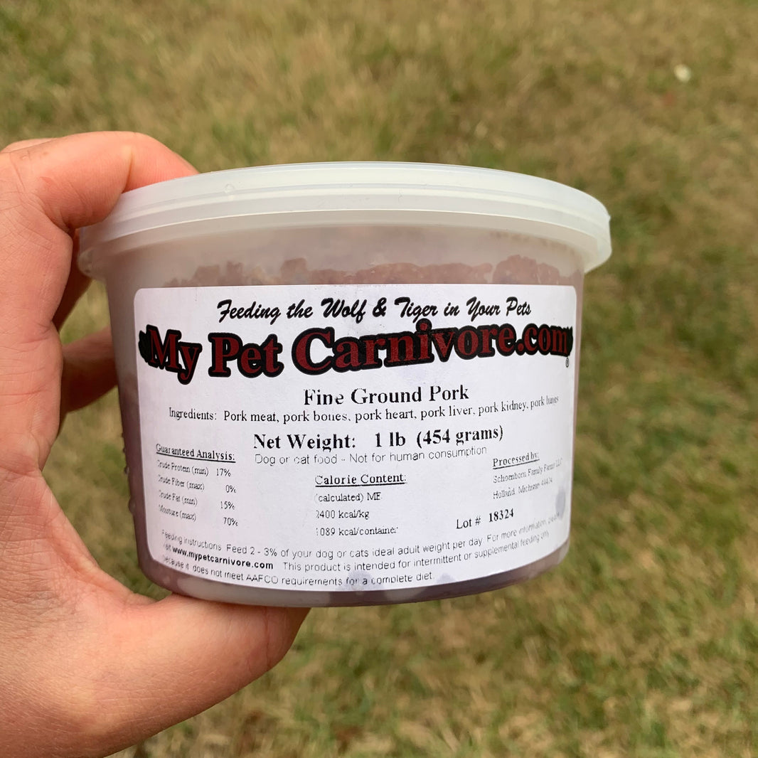 Whole-Prey Raw Pork – My Pet Carnivore