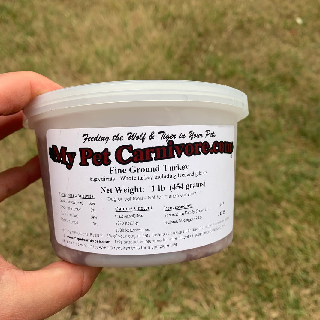 Whole-Prey Raw Turkey – My Pet Carnivore