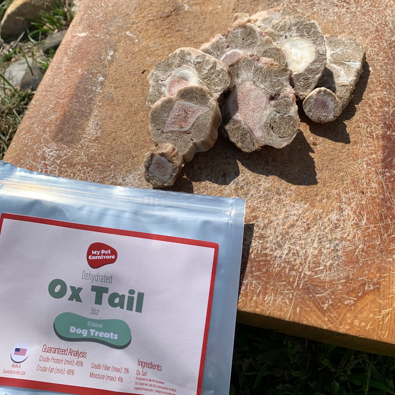 Freeze-Dried Beef Ox Tail - 3 oz – My Pet Carnivore