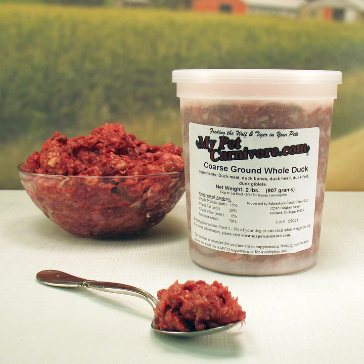 Whole-Prey Raw Duck & Geese – My Pet Carnivore