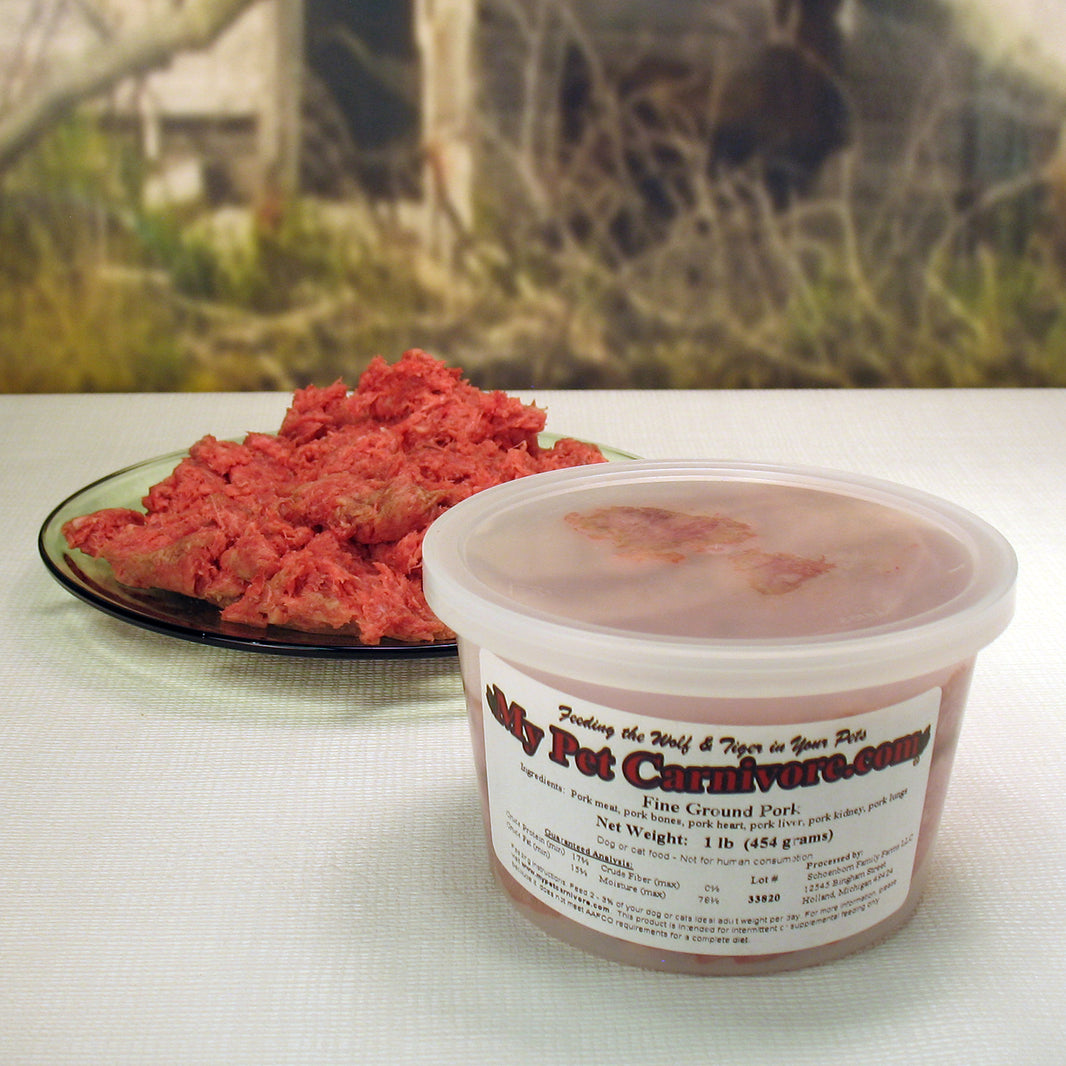 Whole-Prey Raw Pork – My Pet Carnivore