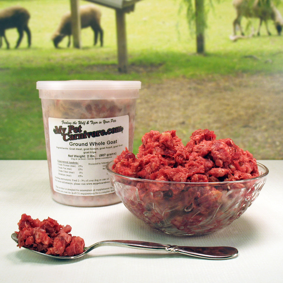 Whole-Prey Raw Goat & Lamb – My Pet Carnivore