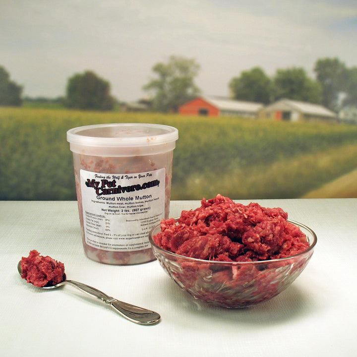 Whole-Prey Raw Goat & Lamb – My Pet Carnivore